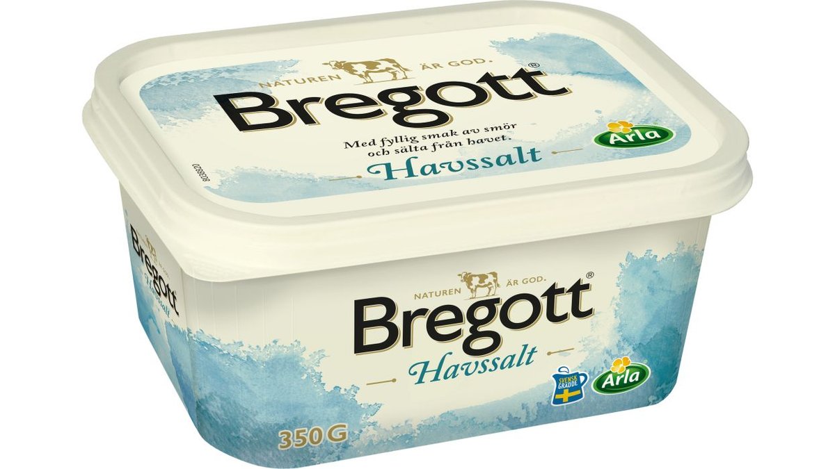 Bregott Havssalt Smör & Raps 350g - Bregott | Coop Zinken | Wolt