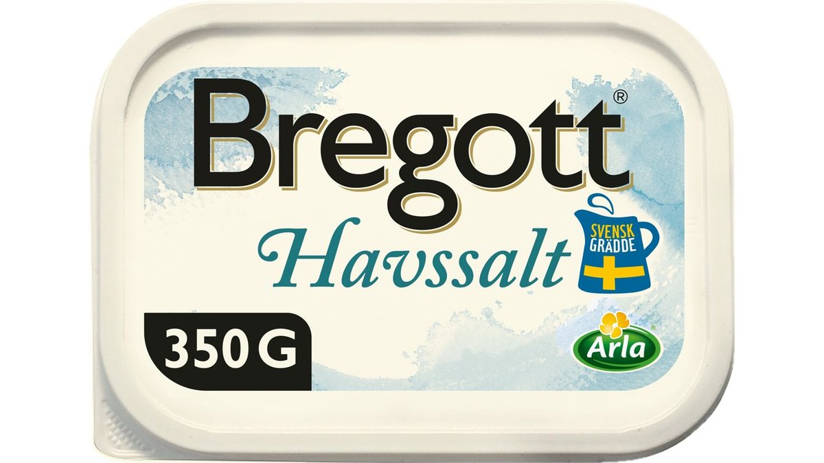 Bregott Havssalt Smör & Raps 350g - Bregott | Coop Zinken | Wolt
