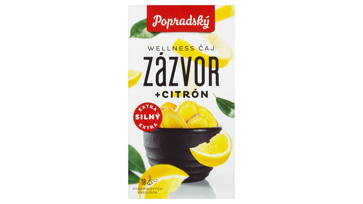 Popradský Wellness Čaj zázvor + citrón 36 g | BILLA Gábora Bethlena | Wolt