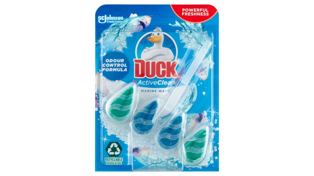 Duck Active Clean Marine Wave WC-öblítő rúd, 38.6 g, 1 db | Wolt Market ...