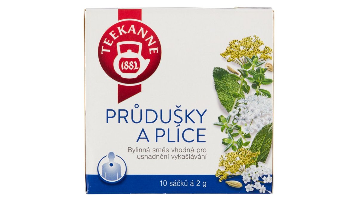 Teekanne Průdušky a plíce bylinná směs 10 x 2,0g (20g) | PENNY Ústí nad Labem - Skorotická | Wolt
