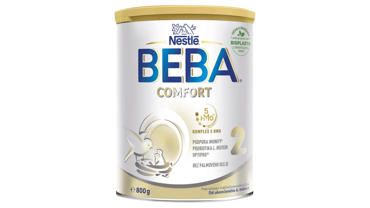BEBA COMFORT 2, 5 HMO, následné dojčenské mlieko, 800 g | Tesco ...