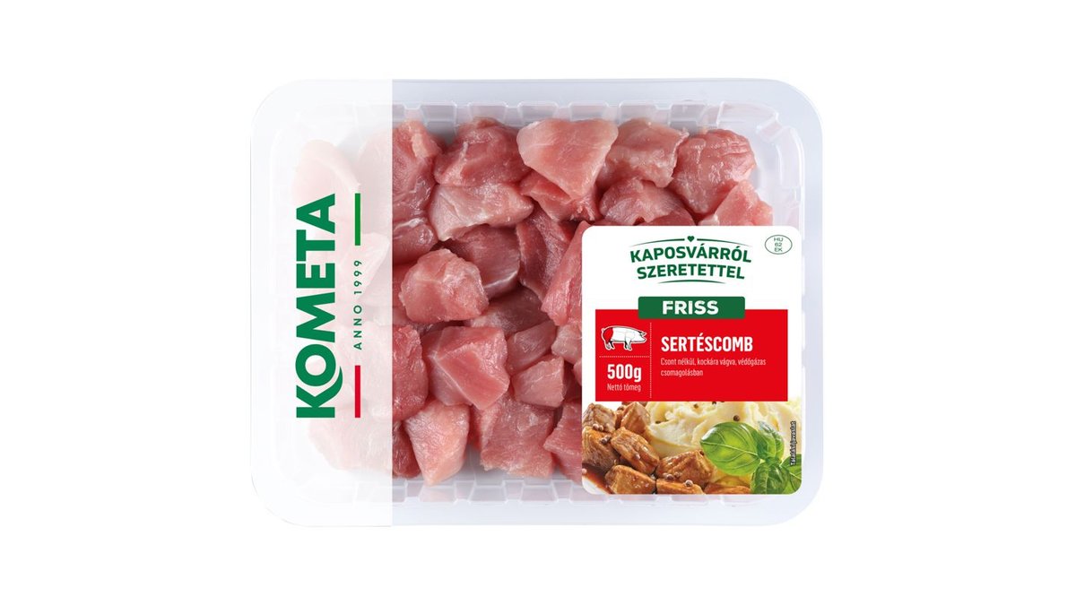 ** Kometa friss csont nélkül, kockára vágott sertéscomb 500 g | Wolt ...
