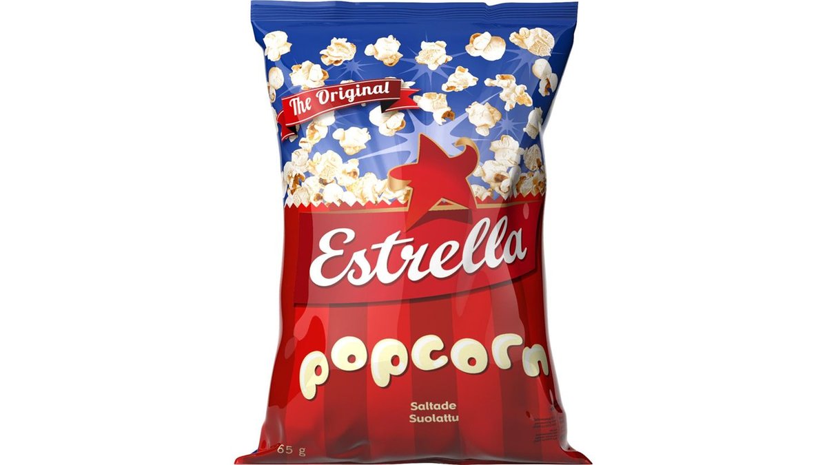 Estrella Popcorn Suolattu 65g | Wolt Market Tampere | Wolt