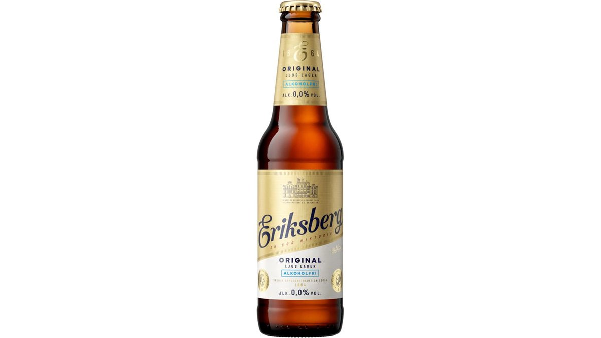 Öl Alkoholfri EKO 33l - Eriksberg | ICA Maxi Stormarknad Råå | Wolt
