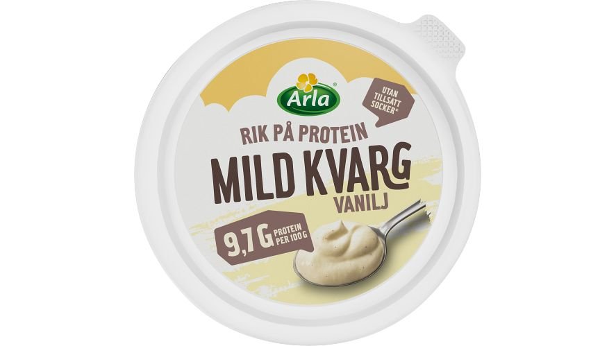Kvarg Vanilj 0,2% LF 1,0kg - Arla | ICA Supermarket Hjällbo | Wolt