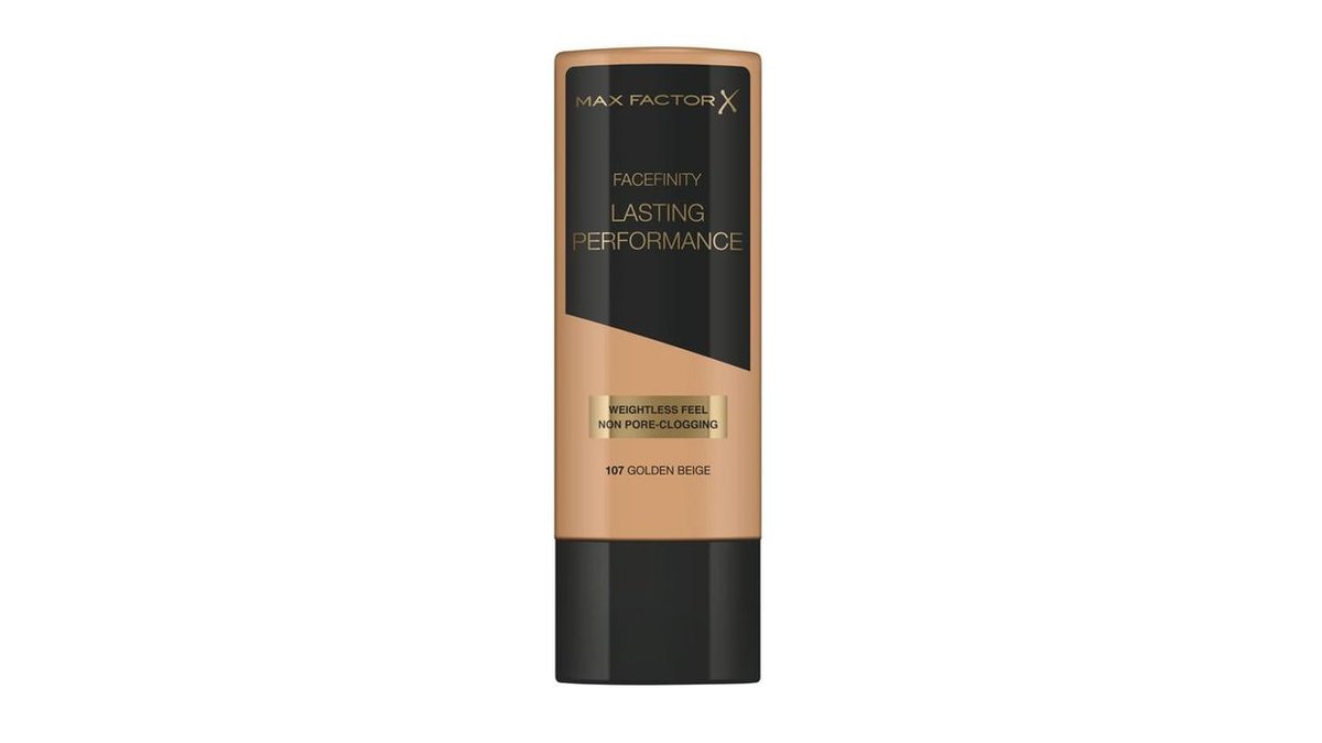 Puder tekoči Max Factor, Lasting Performance, Gold beige, 107 | Tuš drogerija Celje Glazija | Wolt