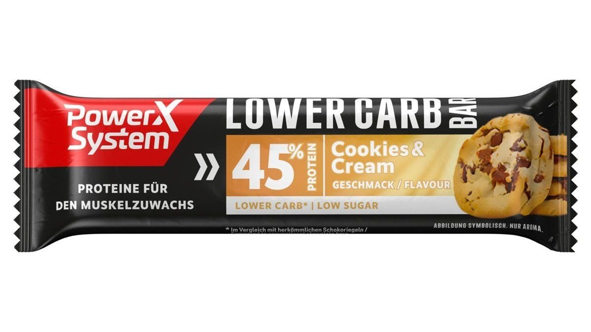 PowerX System Lower Carb Bar Cookies & Cream | EDEKA Alte Allee | Wolt