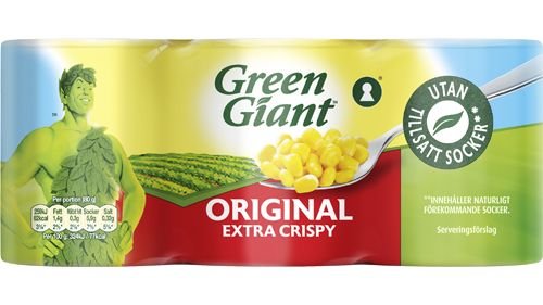 Majs Extra Crispy 3-Pack 480g - Green Giant | ICA Kvantum Signalen | Wolt