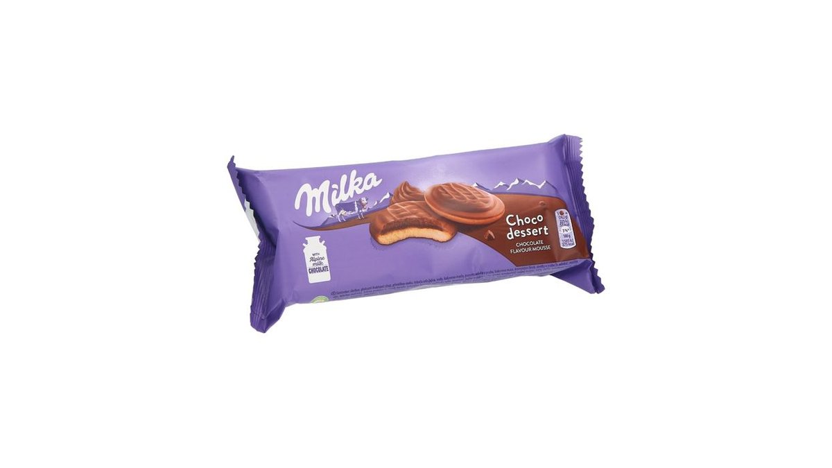 Biskvit s penasto kremo Choco Dessert Mousse, Milka (128 g) | SPAR ...