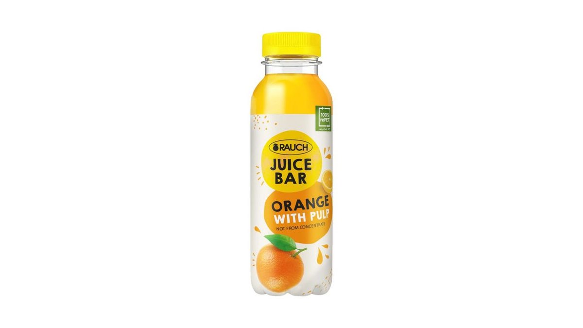 Sok Juice bar pomaranča s pulpo, Rauch (0.33 l) | SPAR Tržaška | Wolt