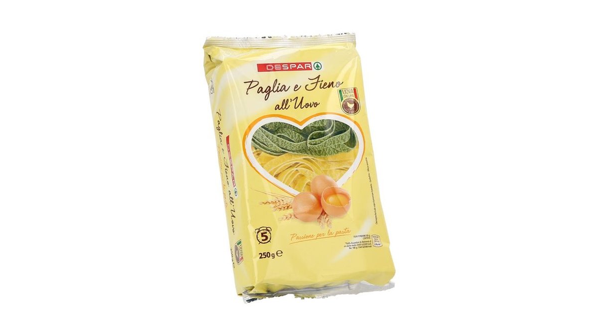 Dvobarvni rezanci, DeSpar (250 g) | SPAR Ptuj | Wolt