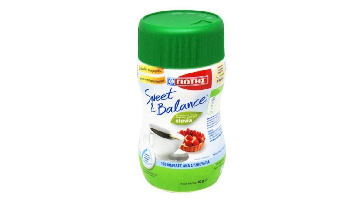 JOTIS Sweet & Balance Sweetener powder 80g | Sklavenitis Engomi | Wolt