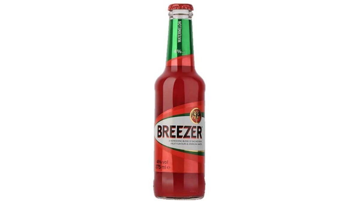 BREEZER with Watermelon flavor 275ml 138968 | Sklavenitis Kato Paphos ...