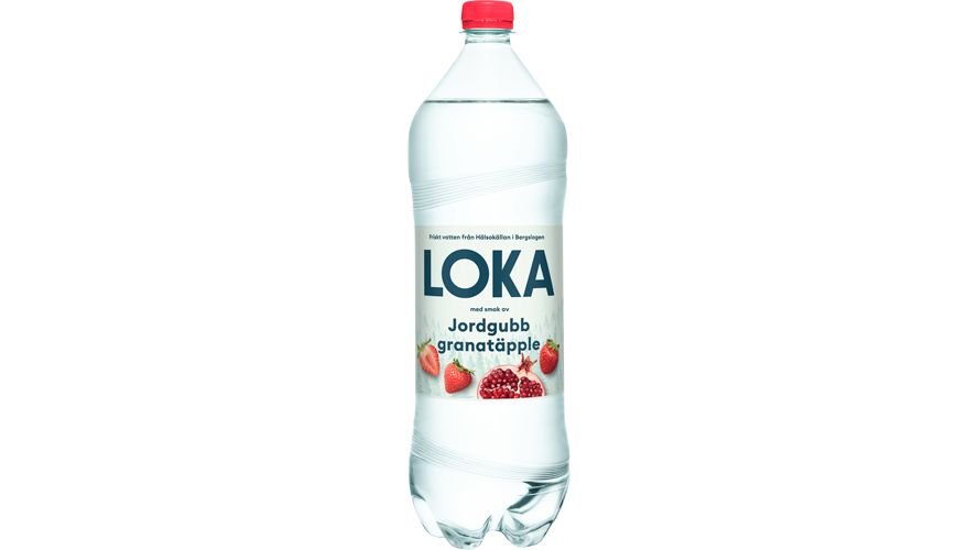 Bubbelvatten Jordgubb & Granatäpple 1,5l - Loka | ICA Supermarket ...