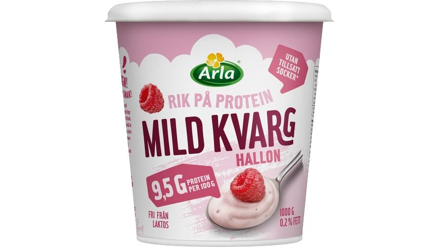 Kvarg Hallon 0.2% LF 1,0kg - Arla | Stora Coop Falun | Wolt