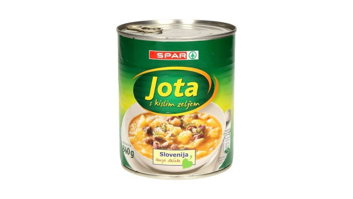Jota s kislim zeljem, Spar (840 g) | SPAR Tezno | Wolt