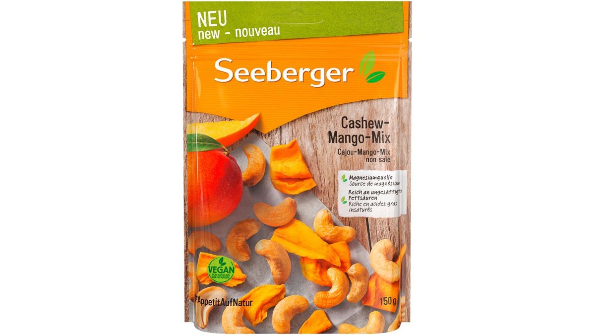 Seeberger Cashew-Mango-Mix | EDEKA Baumschulenstraße | Wolt