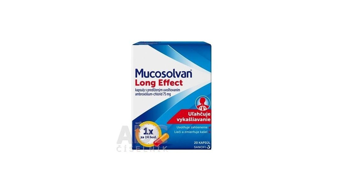 Mucosolvan Long Effect | eTabletka Petržalka | Wolt
