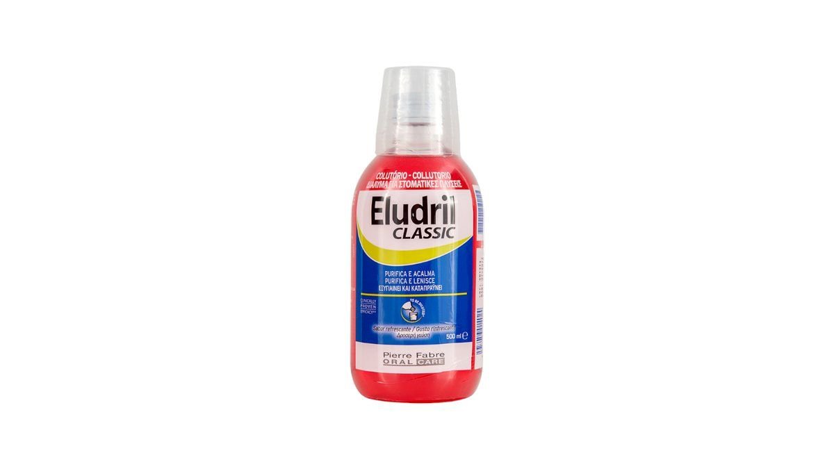 Eludril Classic Mouthwash, 500ml | Maria Liasi Pharmacy | Wolt