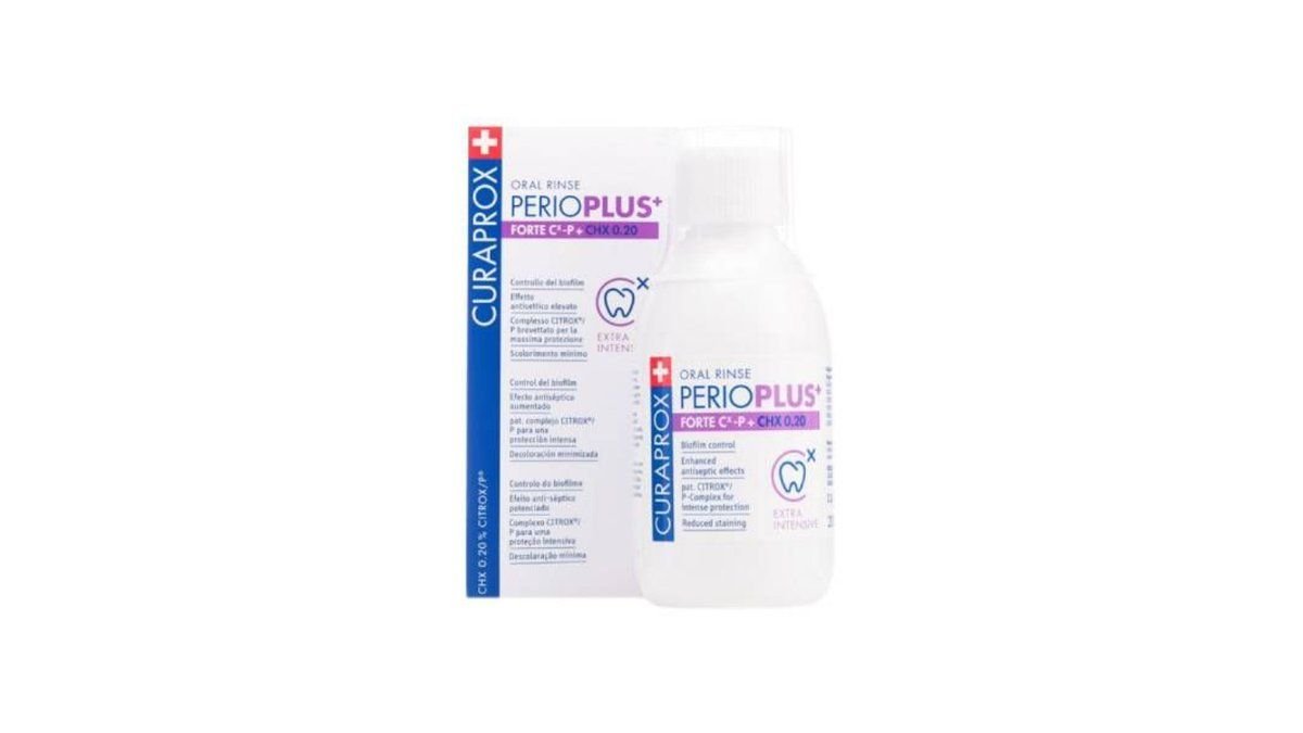 Curaprox Perio Plus Forte Chx 0.20 Mouthwash Extra Intensive, 200ml | Eva Frangouli Pharmacy | Wolt