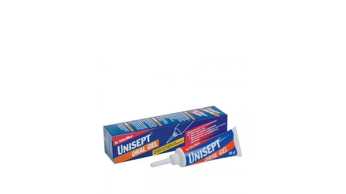 Intermed Unisept Oral Gel, 30g | Maria Liasi Pharmacy | Wolt