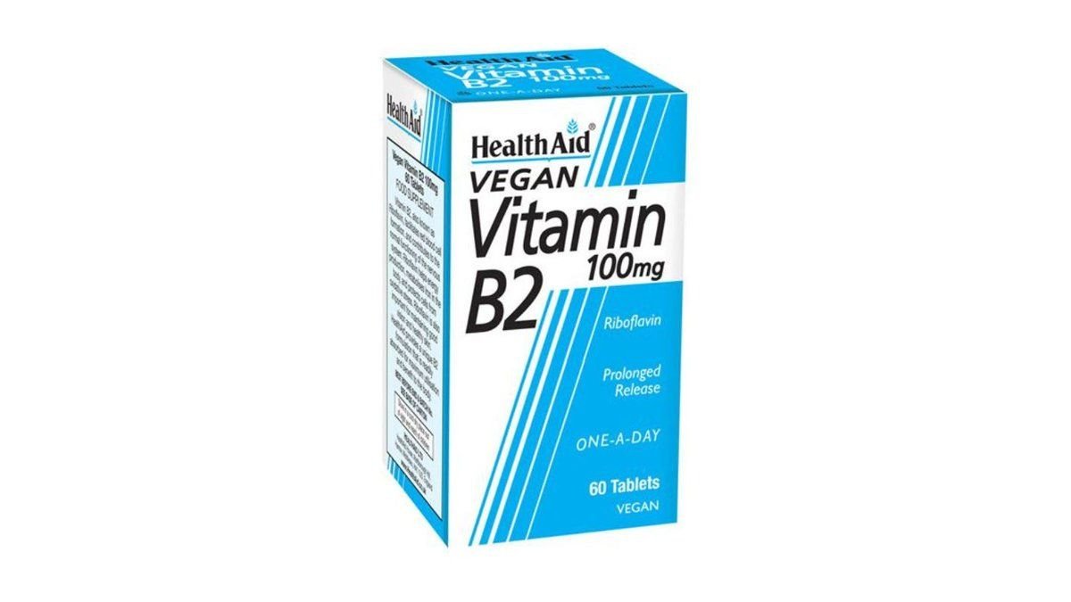 Health Aid Vitamin B2 Riboflavin One A Day, 60Tabs | Maria Liasi ...