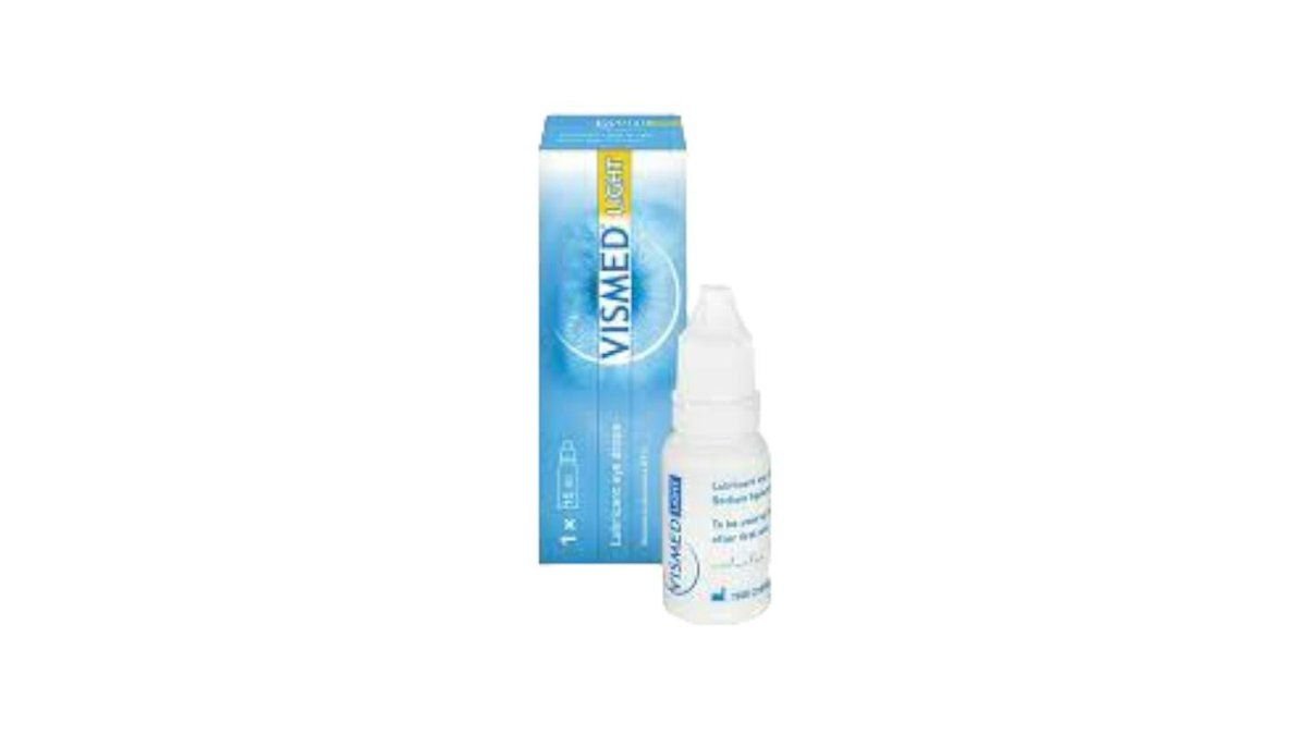 Vismed Light Lubricating Eye Drops, 15ml | Maria Liasi Pharmacy | Wolt