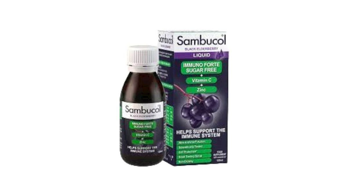 Sambucol Immuno Forte Sugar Free Syrup 120mL | Pharmacy Magda ...