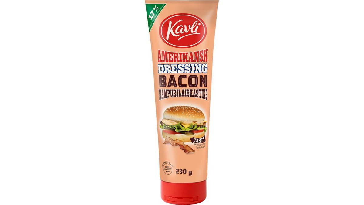 Amerikans Dressing Bacon 230g - Kavli | Coop Forssa | Wolt
