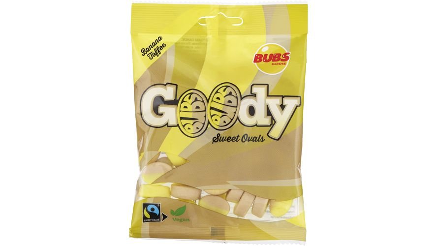 Godispåse Banana & Toffee 90g - Bubs | Hemmakväll Regementsgatan | Wolt