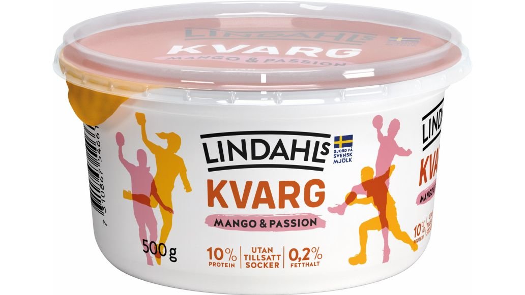 Kvarg Mango & Passion 500 g - Lindahls | ICA Kvantum Uddevalla | Wolt