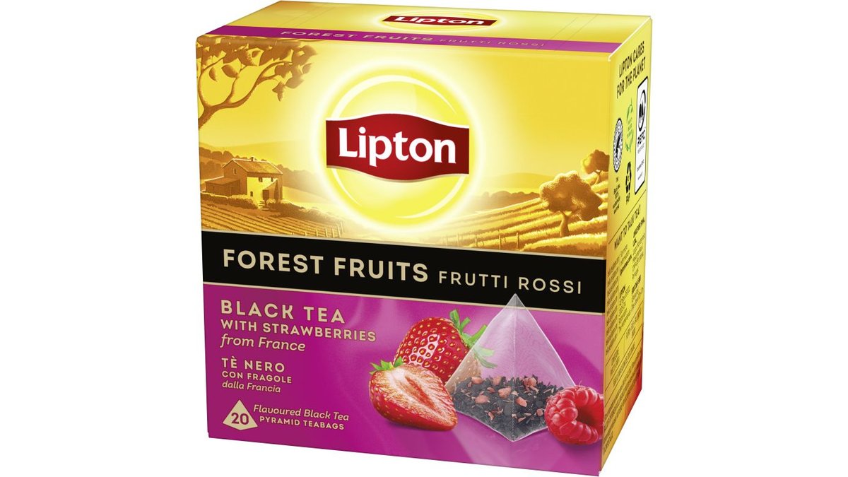 Te Forest Fruit 20 Pack 50g - Lipton | ICA Kvantum Ekängen | Wolt