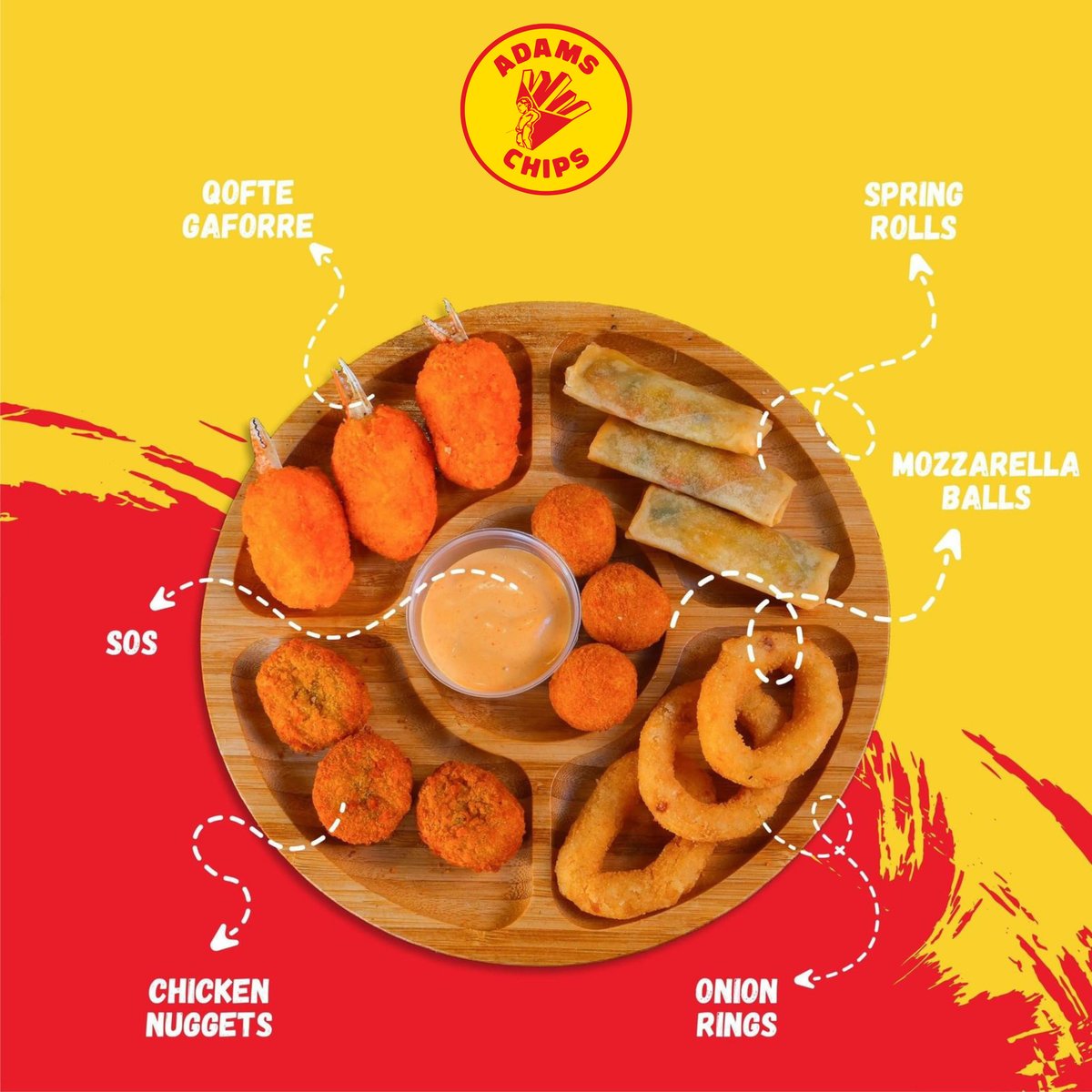 Adams Chips Sheshi Wilson | Wolt | Delivery | Tirana