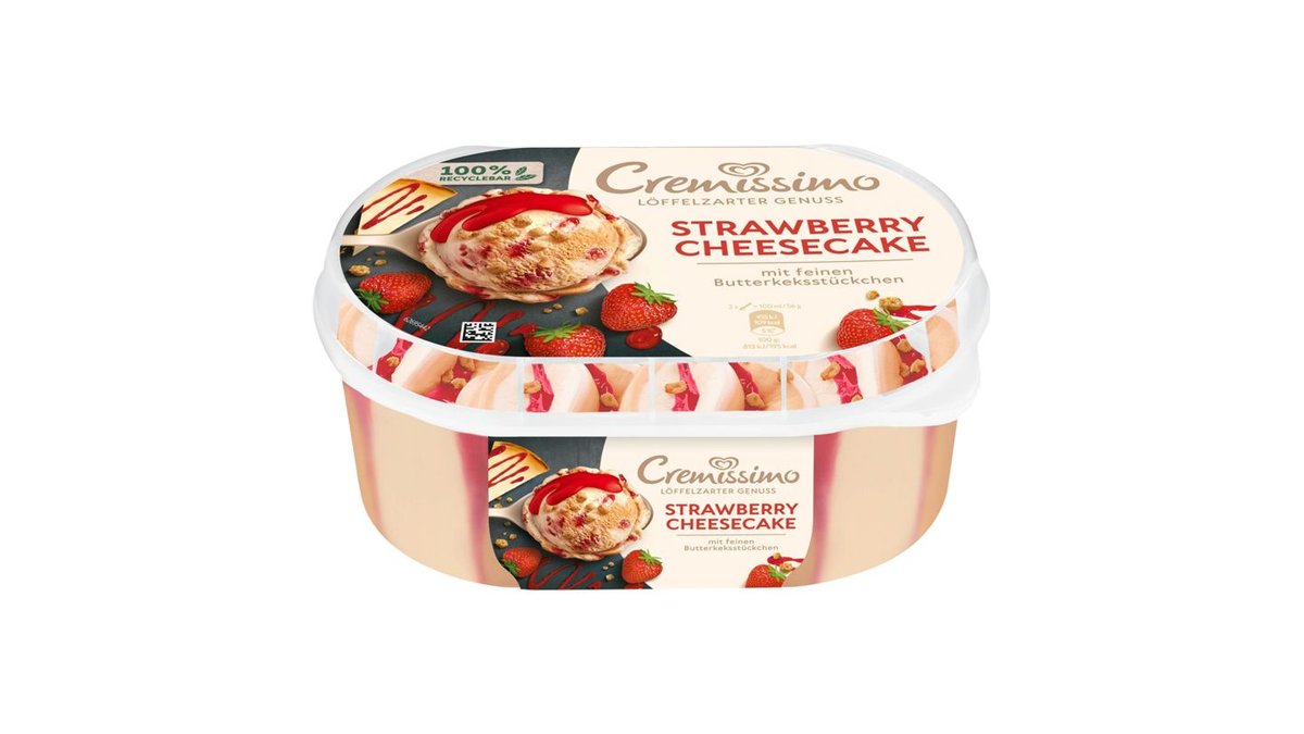 Langnese Cremissimo Strawberry Cheesecake Eis | EDEKA Center St. Pauli ...