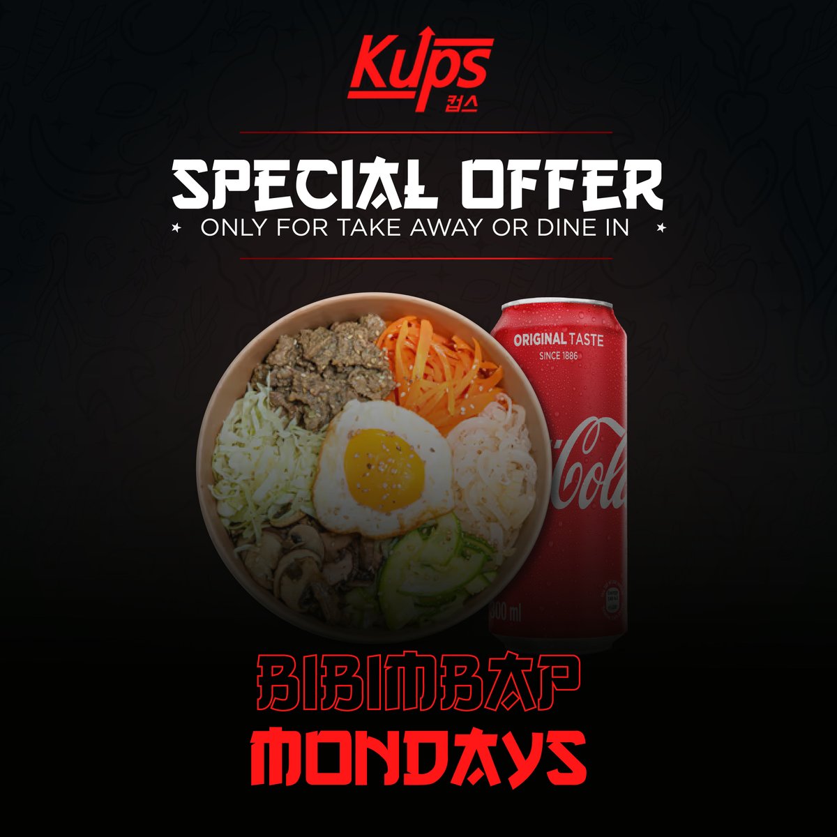Kups Korean Street Food Sliema | Wolt | Delivery | Malta