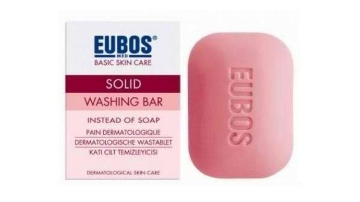 Eubos Basic Red Solid Washing Bar Soap 125g | Eva Frangouli Pharmacy | Wolt