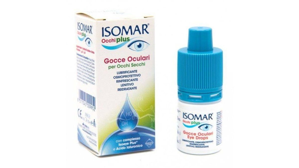 Isomar Occhi Plus Multidose Eye Drops 10ml | Care Pharmacy By Rania ...