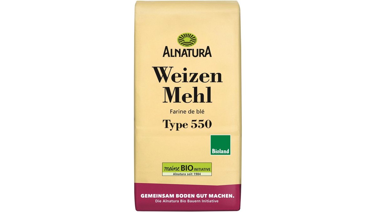 Alnatura Weizenmehl Typ 550, bio, 1 kg | Wolt Market Sendling | Wolt