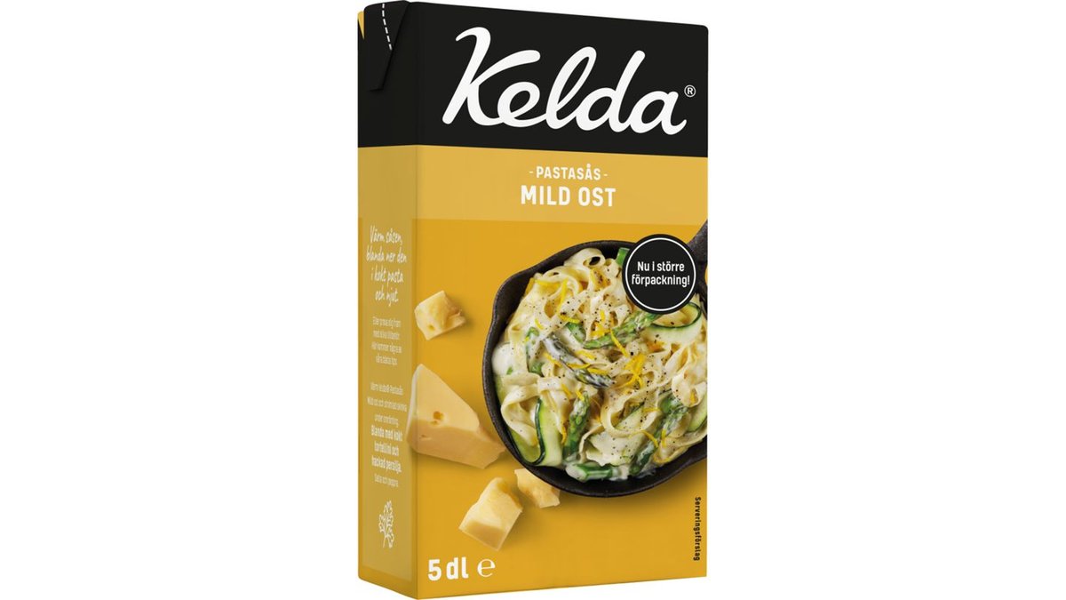 Pastasås Mild Ost 500ml - Kelda | ICA Supermarket Öjebyn | Wolt