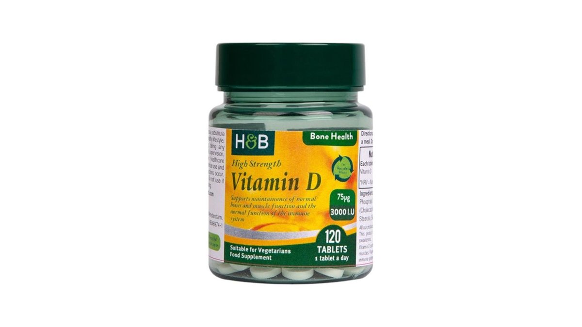 Holland & Barrett Vitamin D3 75ug 120 Tabs | Holland & Barrett Mall of ...