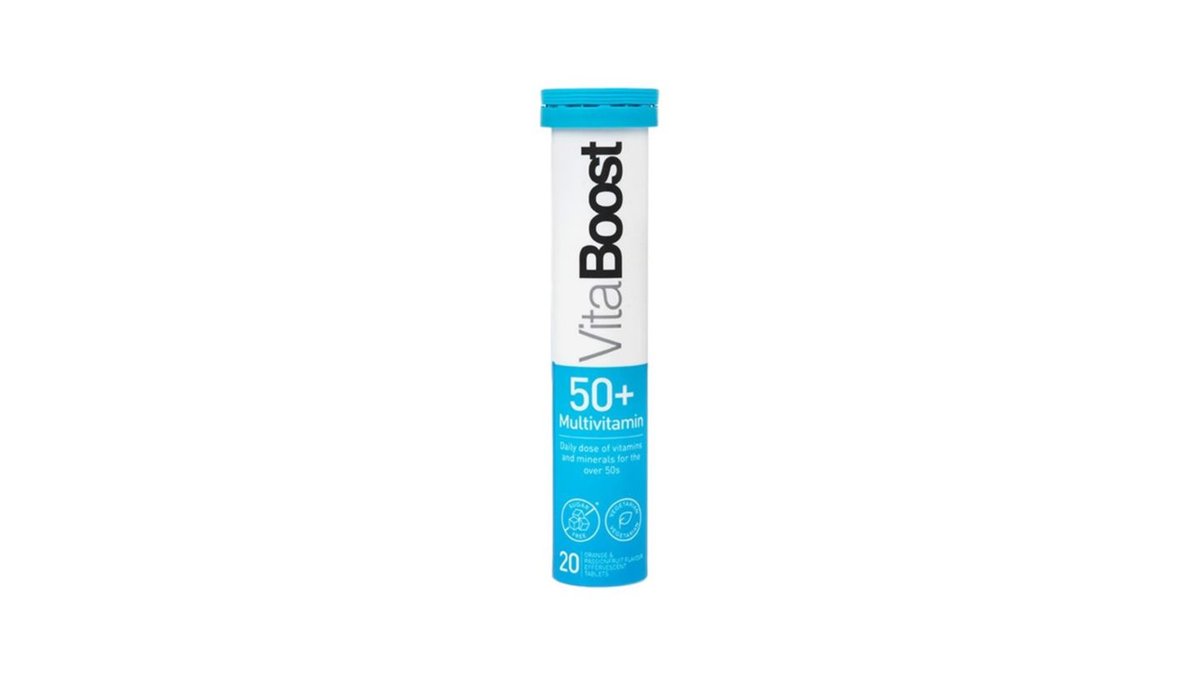 Vitaboost 50+ Multivitamin Eff 20 Tabs | Holland & Barrett Mall of ...