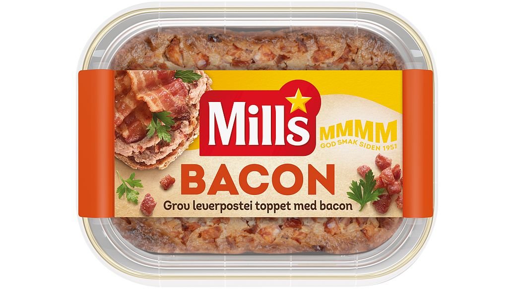 Baconpostei Ovnsbakt 185G Mills | MENY Slependen | Wolt