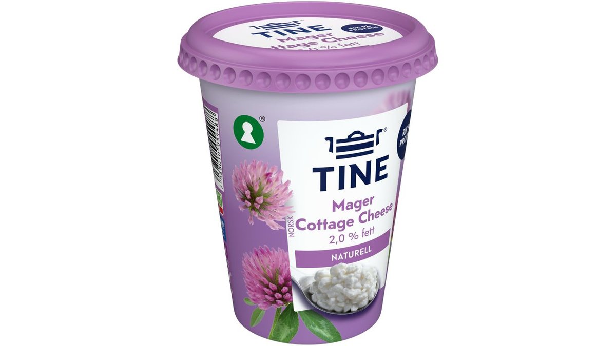 Cottage Cheese Mager 2% 400G Tine | MENY Bryn | Wolt