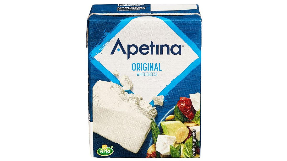 Apetina Original White Cheese 200G Arla | MENY Bjørvika | Wolt
