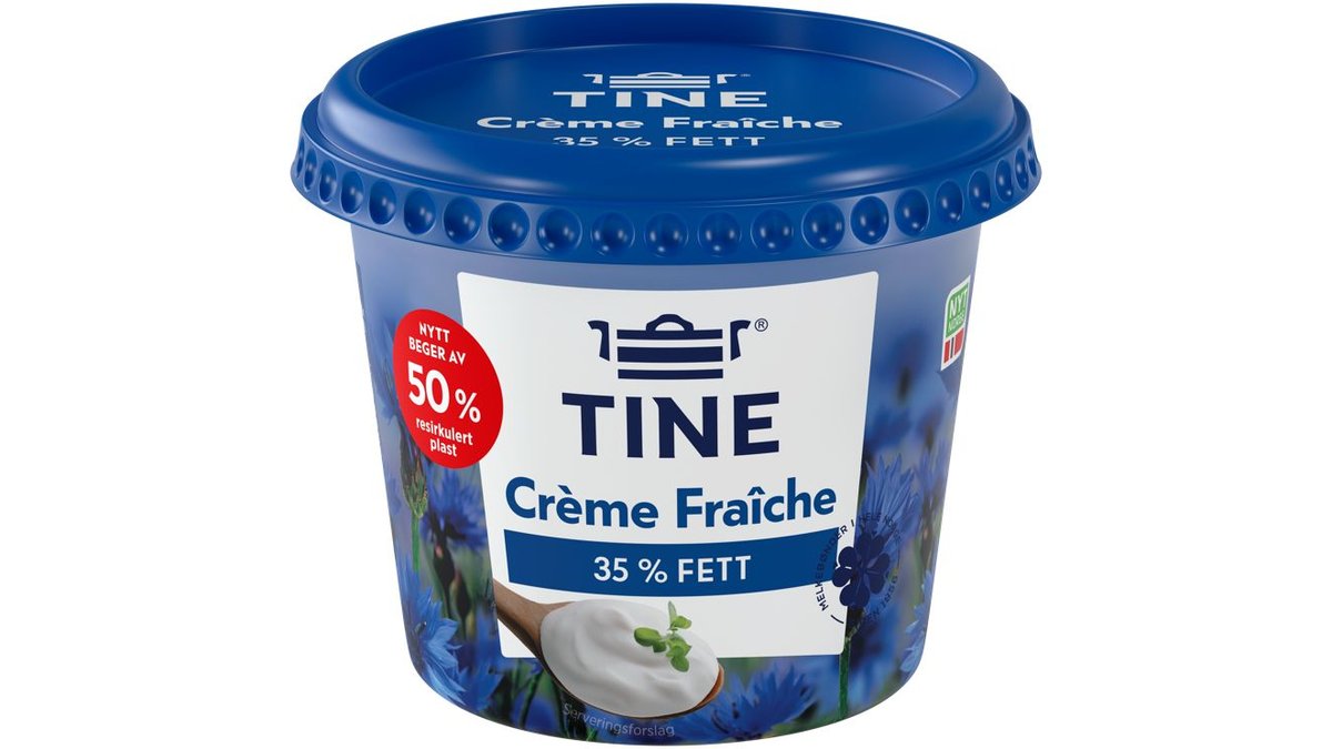 Creme Fraiche 35% 300G Tine | MENY Bryn | Wolt