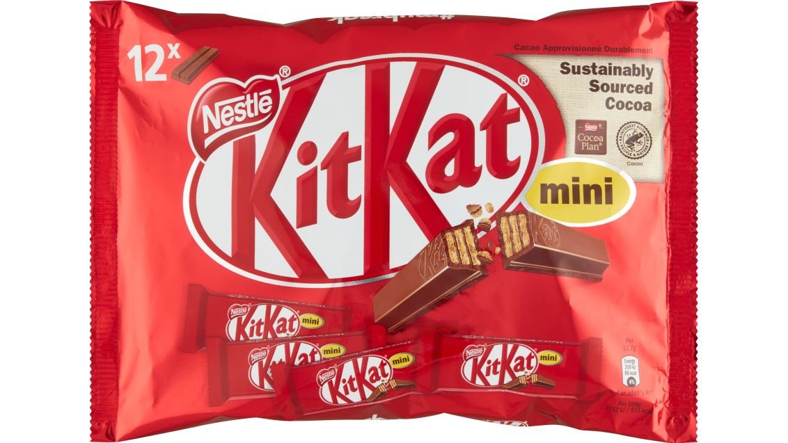 KitKat mini 12-pak, Nestle | Wolt Market Kbh Roskildevej | Wolt