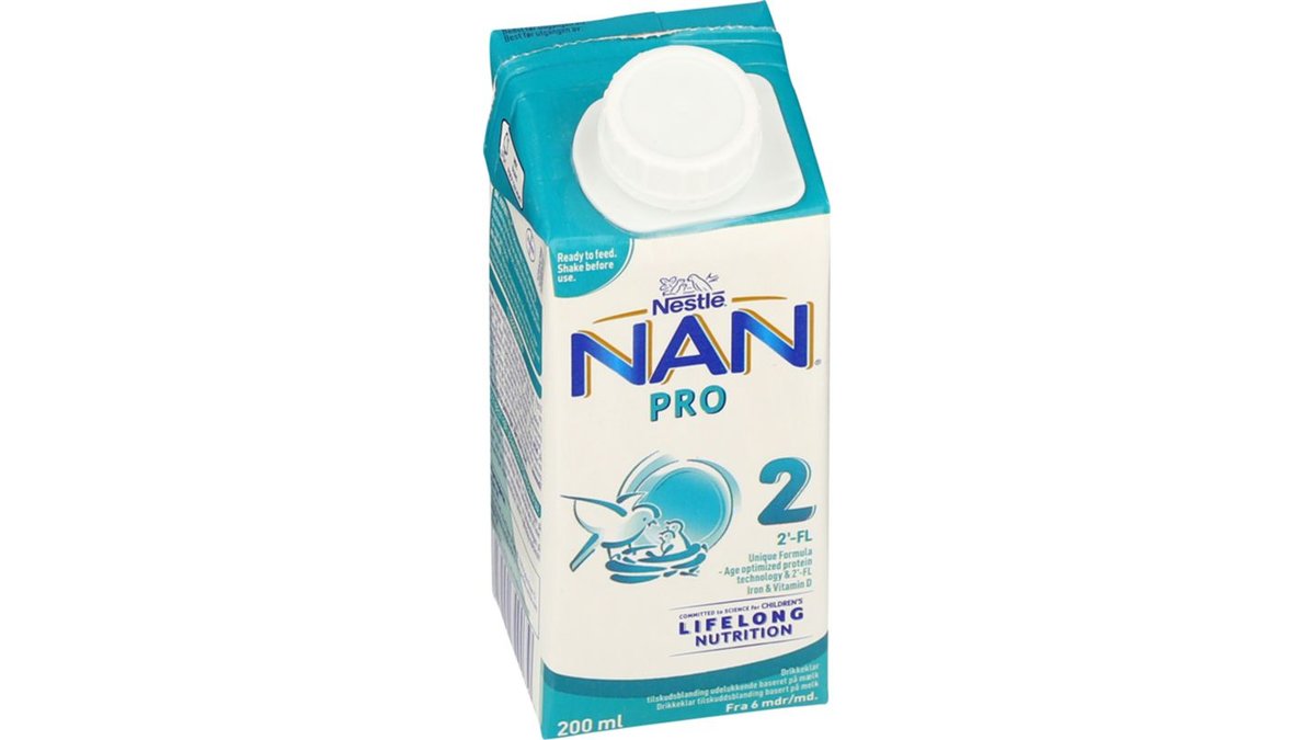 Nestle Nan Pro 2 Drik.Klar | Min Købmand Classensgade | Wolt