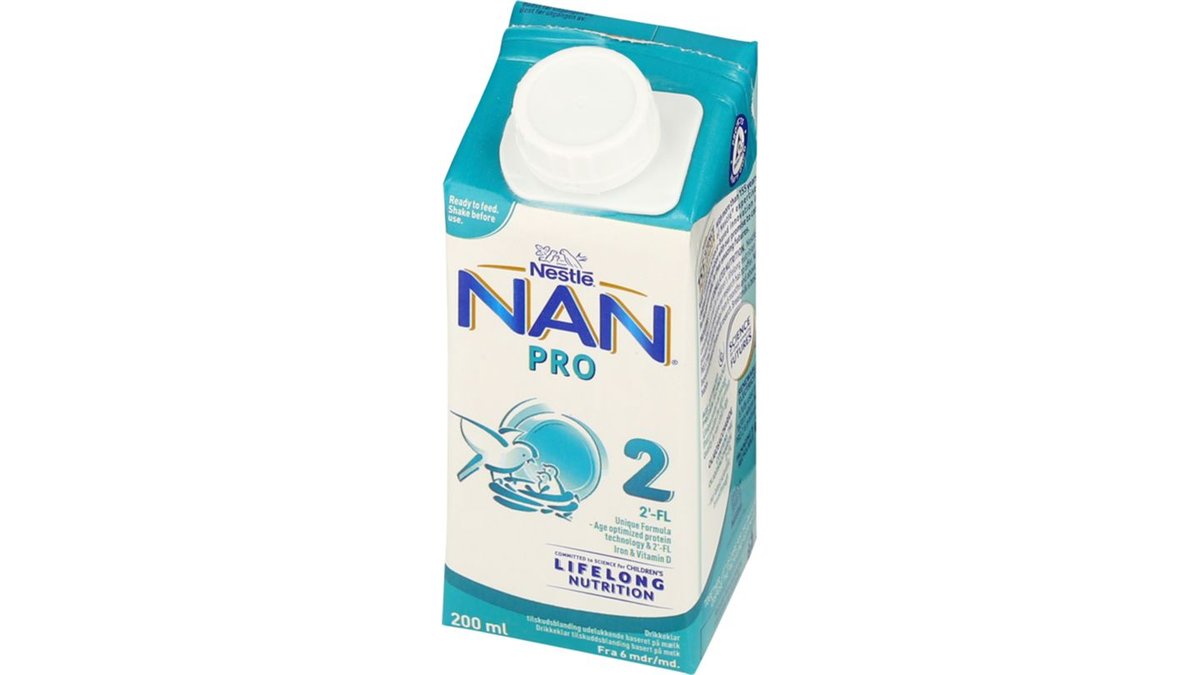 Nestle Nan Pro 2 Drik.Klar | Min Købmand Classensgade | Wolt