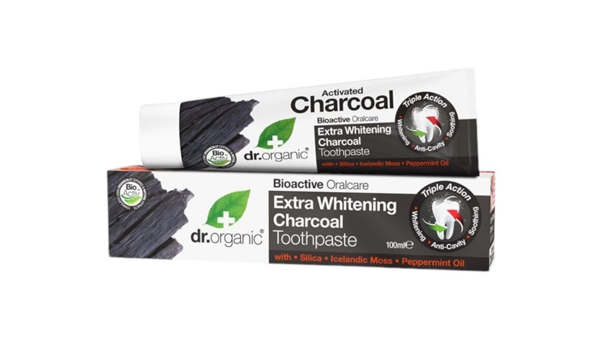 Dr Organic Charcoal Toothpaste 100ml | Holland & Barrett Mall of Cyprus ...